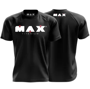 CAMISETA DRY MAX / GG - PRETA / MAX TITANIUM / ACESSORIOS :: NE ...