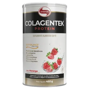COLAGENTEK PROTEIN - POTE / 460G - MORANGO / VITAFOR / COLAGENO :: NE ...