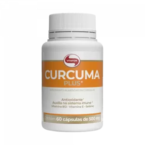 CURCUMA PLUS 500MG / 60 CAPS / VITAFOR / TERMOGENICO :: NE Distribuidora