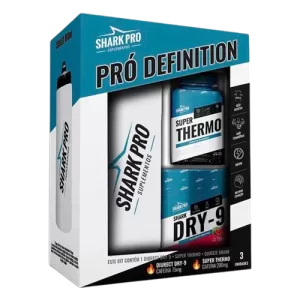 KIT PRO DEFINITION (SUPER THERMO + DRY-9 + SQUEEZE) - KIT / 60 CAPS ...