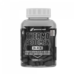 THERMO ABDOMEN BLACK / 60 CAPS / BODYACTION / TERMOGENICO :: NE Distribuidora