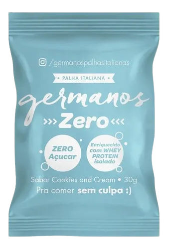 UNIDADE - PALHA ITALIANA ZERO AÇÚCAR COM WHEY ISOLADO 30G - COOKIES ...
